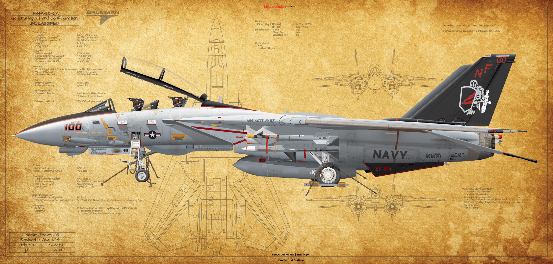 F-14A Tomcat VF 154 F-14A Tomcat VF 154